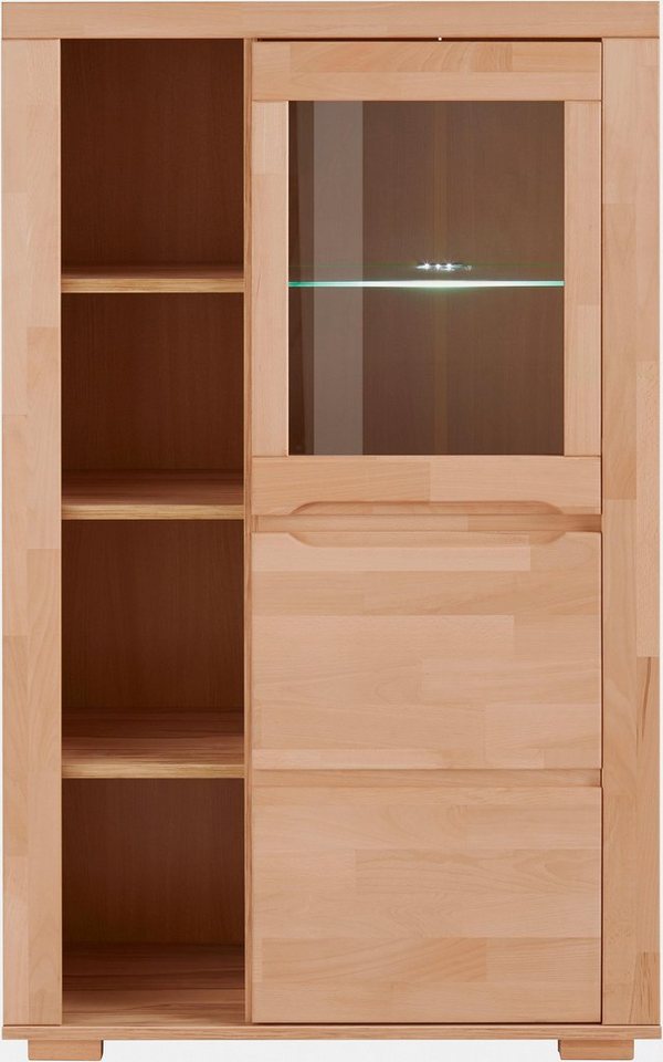 Woltra Stauraumvitrine Denis Höhe 145 Cm